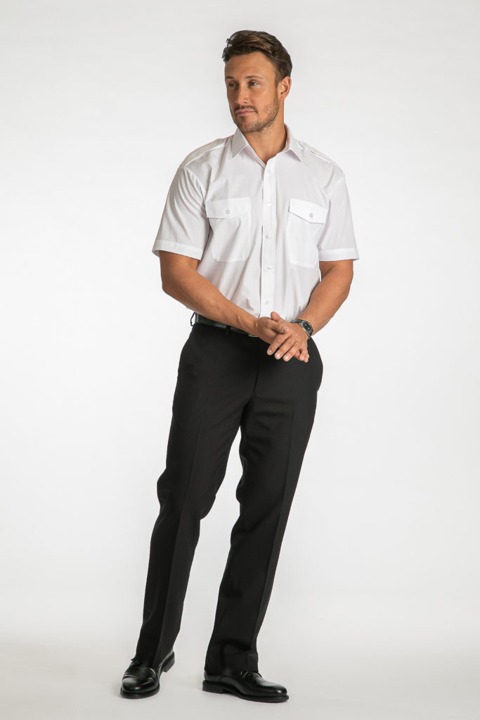 Short Sleeved Standard Fit AAC Pilot Uniform Shirt - Armstrong Aviation ...