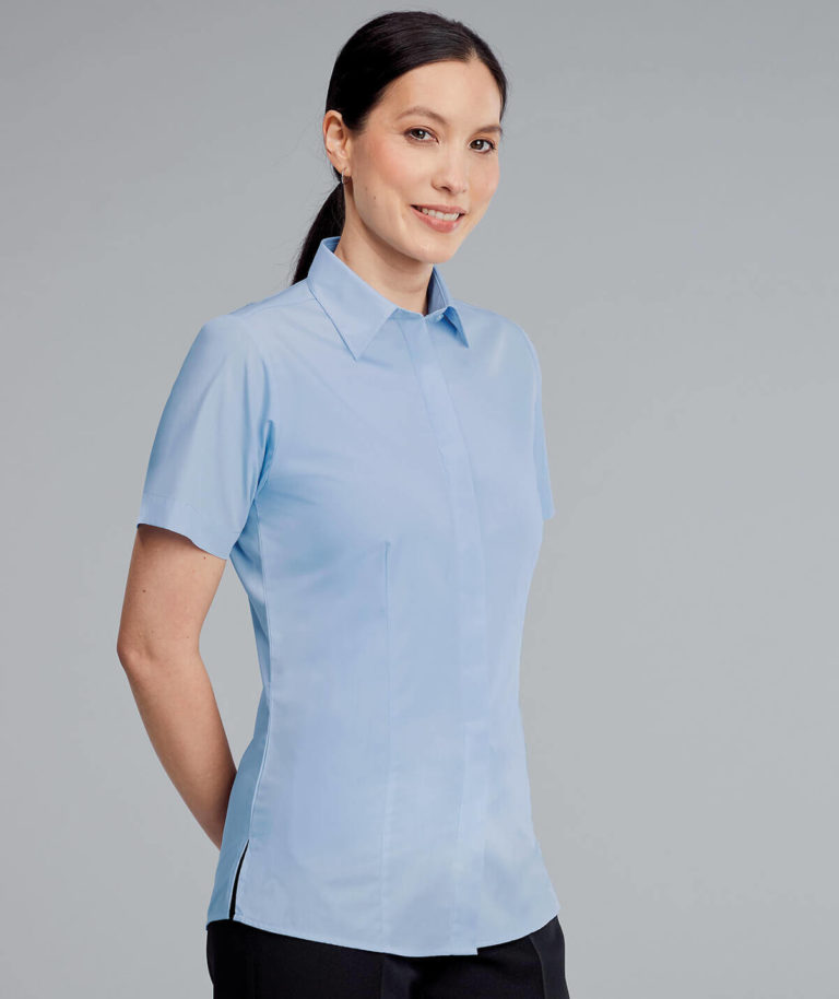Classic Fly Front Long / Short Sleeve Blouse - Armstrong Aviation Clothing