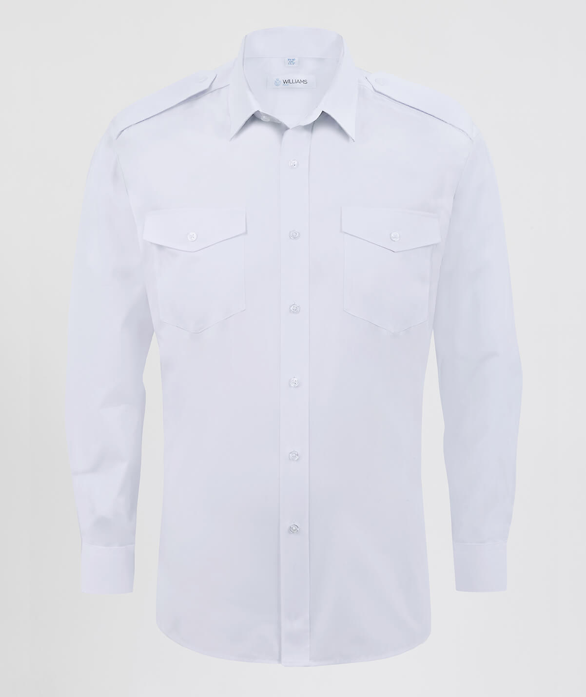 Williams Pilot Classic Long Short Sleeve Shirt Armstrong Aviation